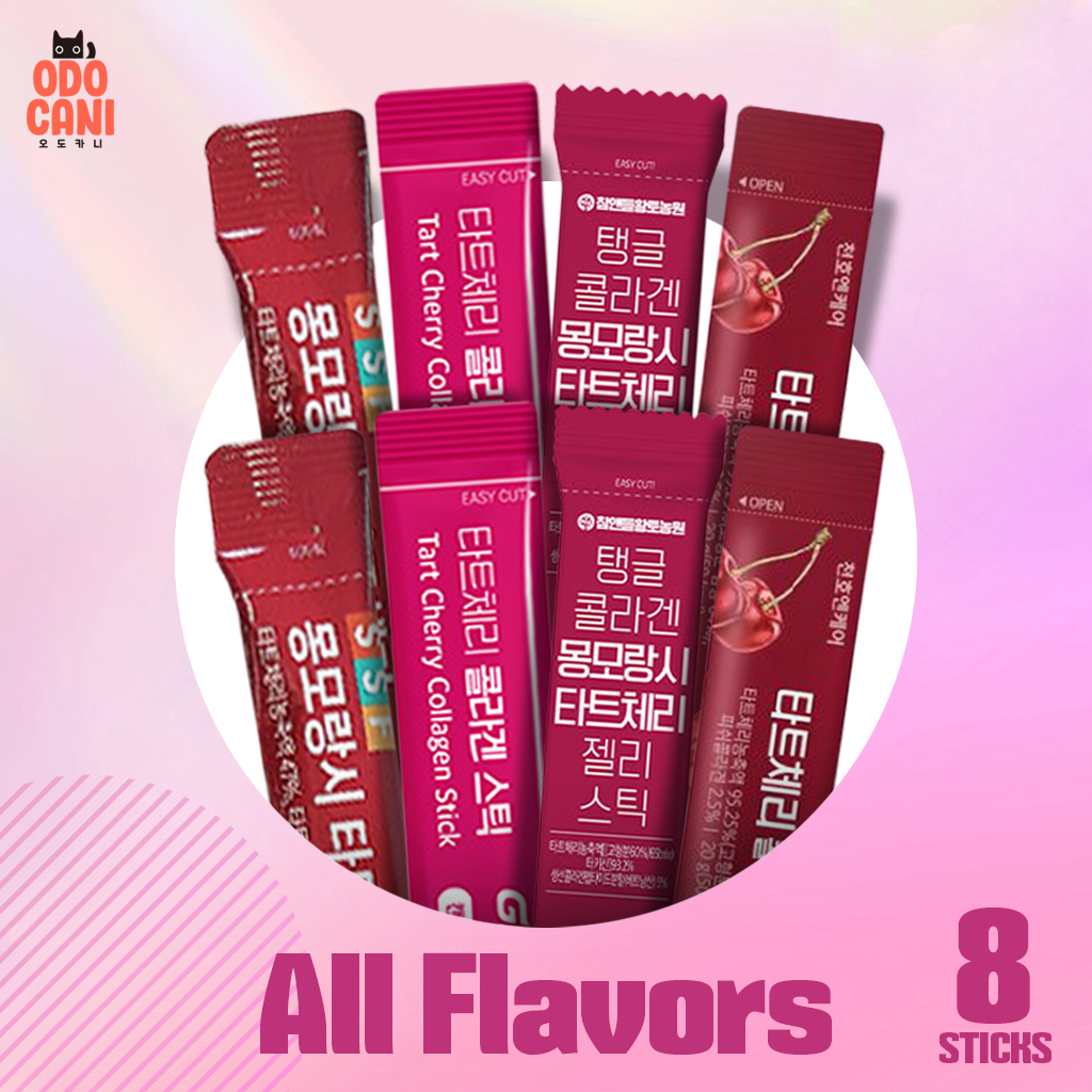 Korean Tart Cherry Collagen jelly stick ( GNM Collagen / collagen ...
