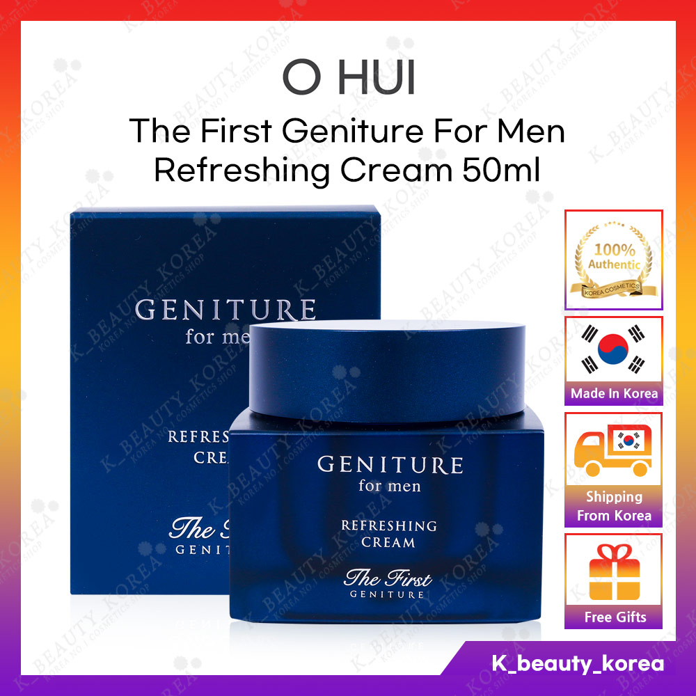 [O HUI] The First Geniture For Men Refreshing Cream 50ml / Men's Care ...