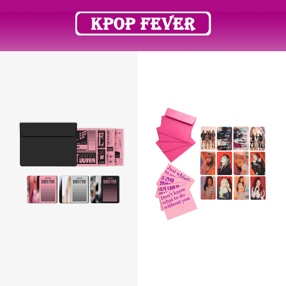 BLACKPINK - [OFFICIAL MD ] CHRISTMAS CARD SET / [BP TOUR] BLACKPINK ...