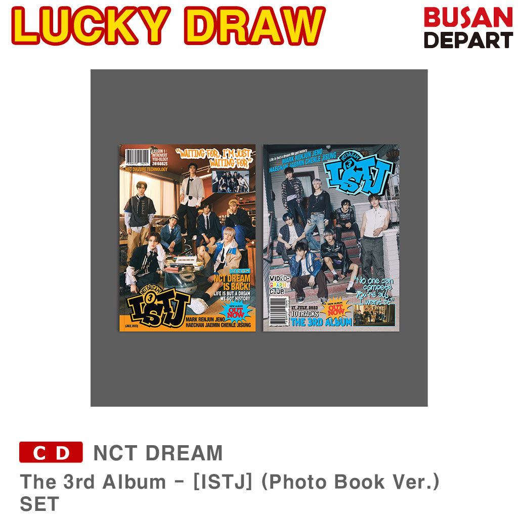 [LUCKY DRAW]NCT DREAM [ISTJ] (Photobook Ver.) SET | Shopee Malaysia