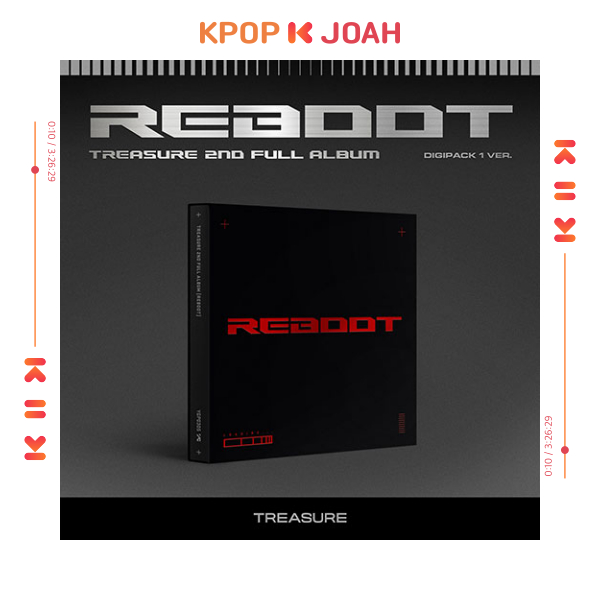 TREASURE [REBOOT] 2nd Full Album (DIGIPACK Ver. ) | Shopee Malaysia