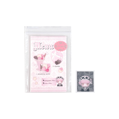 [coraltree_jj] Strawberry Chocolate Menu Card Sticker Set | Shopee Malaysia