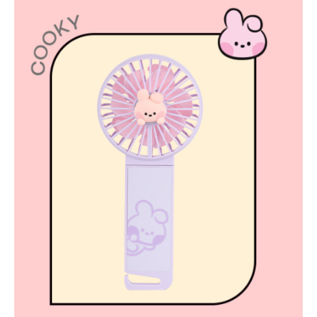 [BTS] BT21 minini Dual Blade Handy Fan Portable Fan (Official Authentic ...