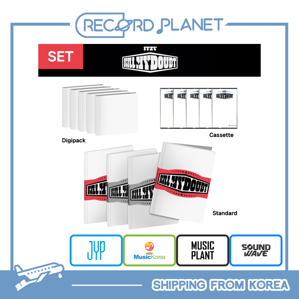 [POB] ITZY - KILL MY DOUBT Standard / Digipack / CASSETTE Ver. The 7th ...