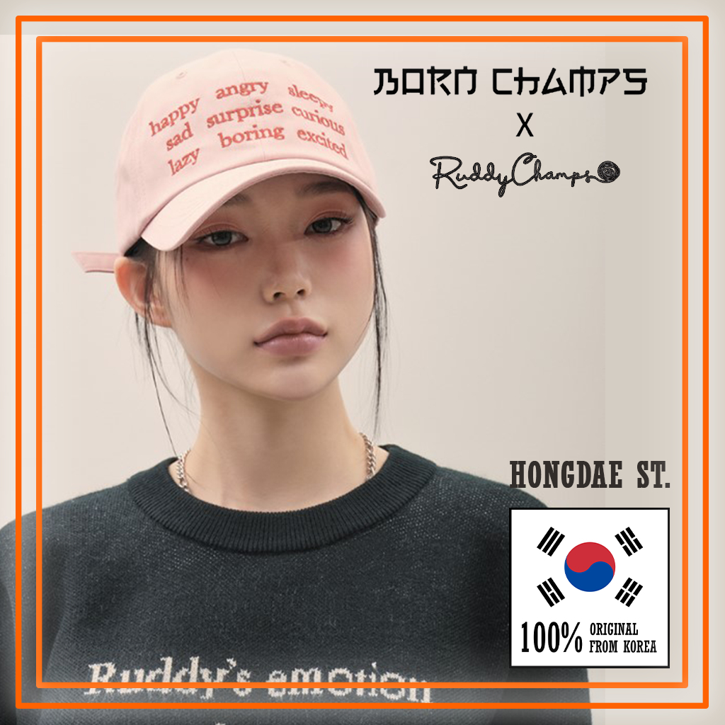 BORN CHAMPS X RUDDY CHAMPS - 100% Authentic - Ruddy's Emotion Ball Cap ...