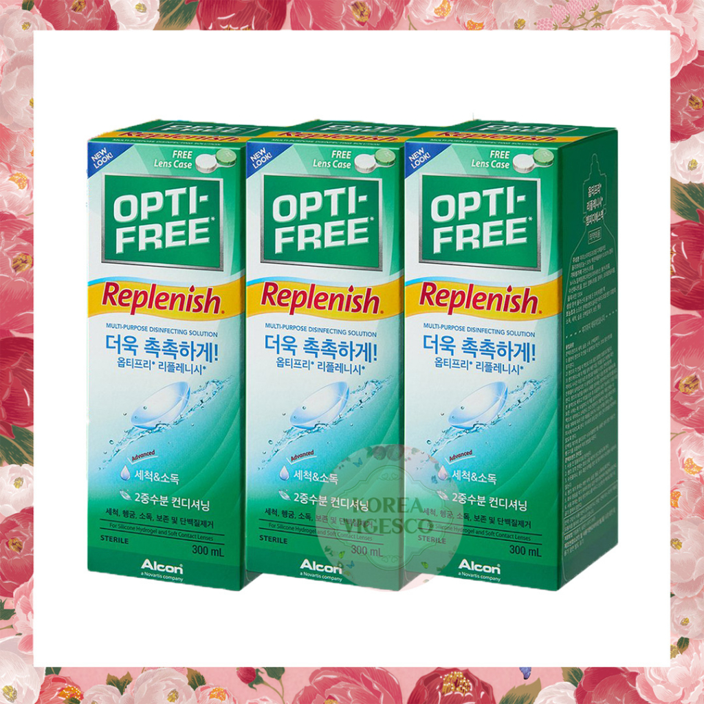 [OPTI FREE] Optifree Pure Moist Replenish Disinfecting Solution ...
