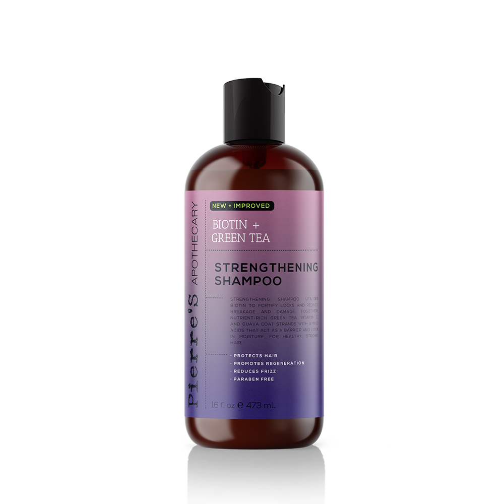 Pierre'S Apothecary Strengthening Biotin + Green Tea Shampoo 473ml ...