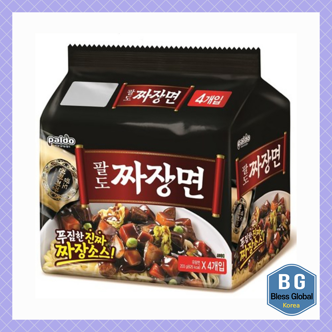 Paldo Jajang Remen 203g x 4 packs / Instant Noodles | Shopee Malaysia
