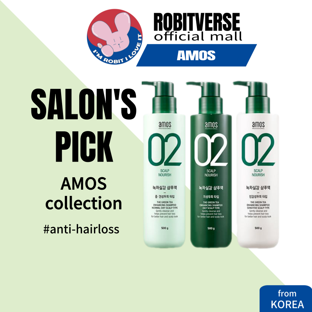 [AMOS PROFESSIONAL] Amos Collection & Scalp Nourish The Green Tea ...
