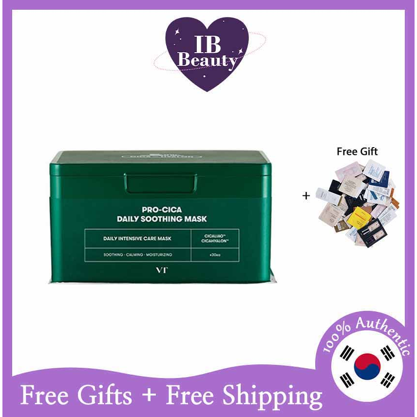 [VT] Pro-Cica Daily Soothing Mask (30ea) | Shopee Malaysia