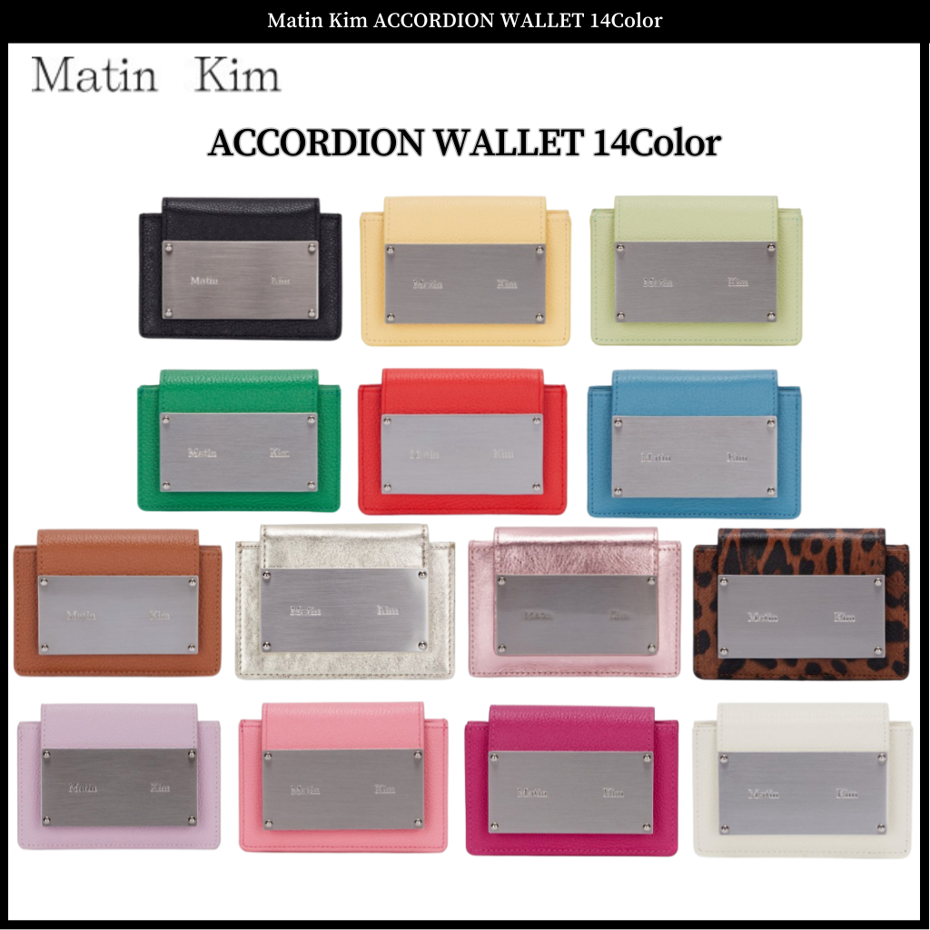 Matin Kim ACCORDION WALLET 15Color | Shopee Malaysia