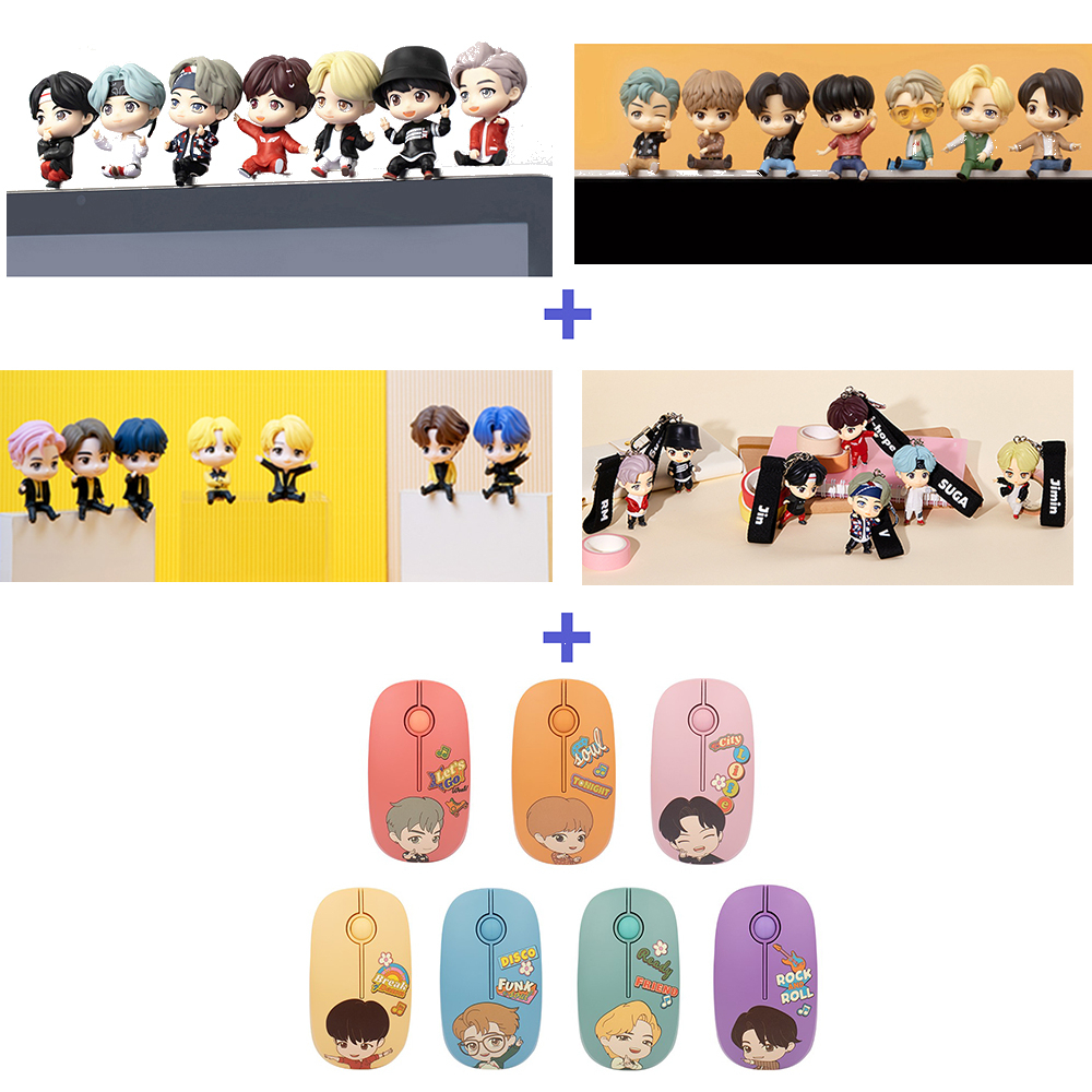 [Korea] BTS (Bangtan boys) 3 Monitor Figure"Magic Door + Dynamite ...