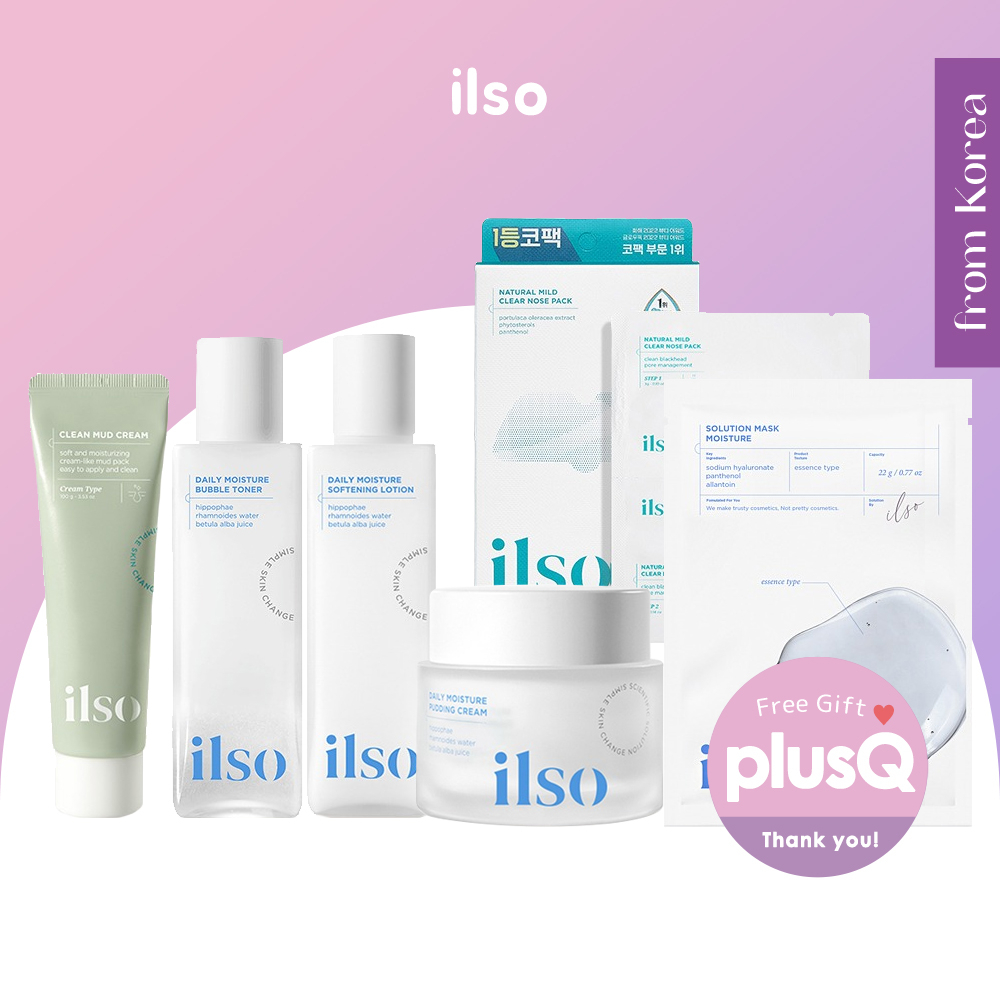 [ilso] Nose Pack / Mask Moisture / Mud Cream / Softening Lotion ...