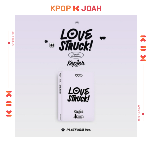 KEP1ER [LOVESTRUCK!] 4th Mini Album (Poca Ver.) | Shopee Malaysia