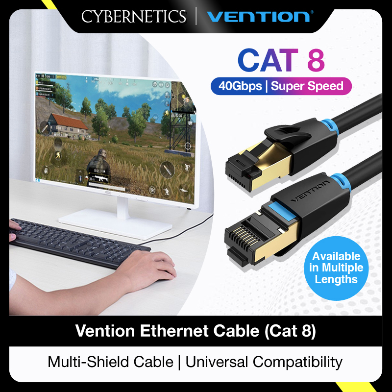 Vention Ethernet Cable CAT 8 40Gbps 2000Mhz RJ45 SFTP Professional High ...