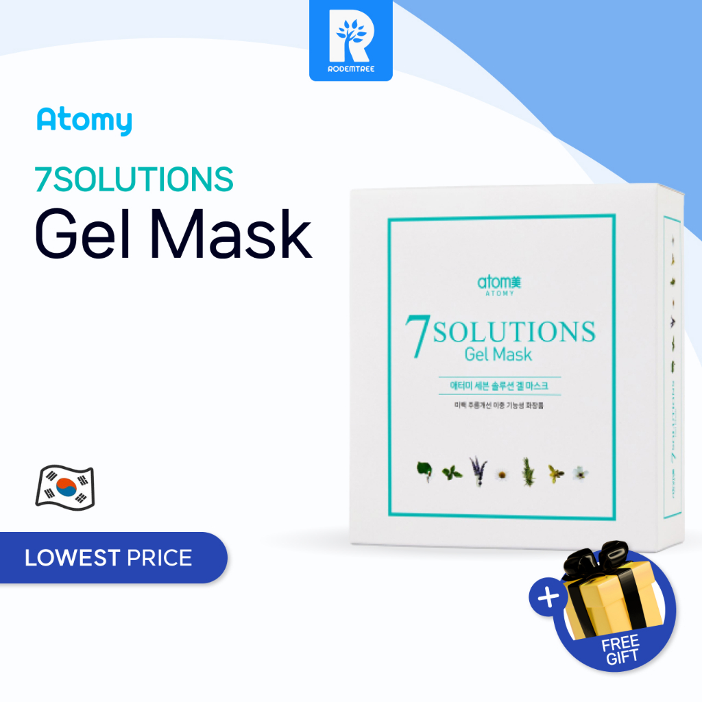 Atomy 7 Solutions Gel Mask (14 Sheets) | Shopee Malaysia