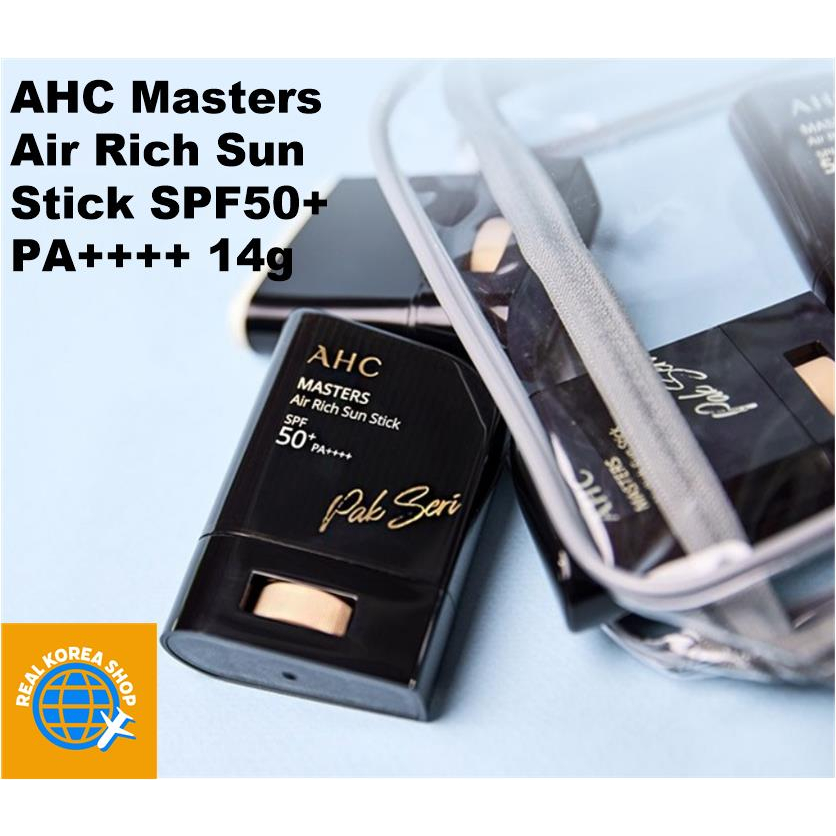 [Korea Made] [AHC] Masters Air Rich Sun Stick SPF50+ PA++++ 14g | Shopee Malaysia