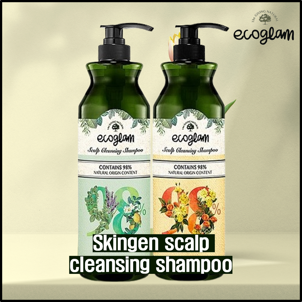 [ Ecoglam ] Skingen Scalp Cleansing Shampoo 1000ml ( twinkle citrus ...