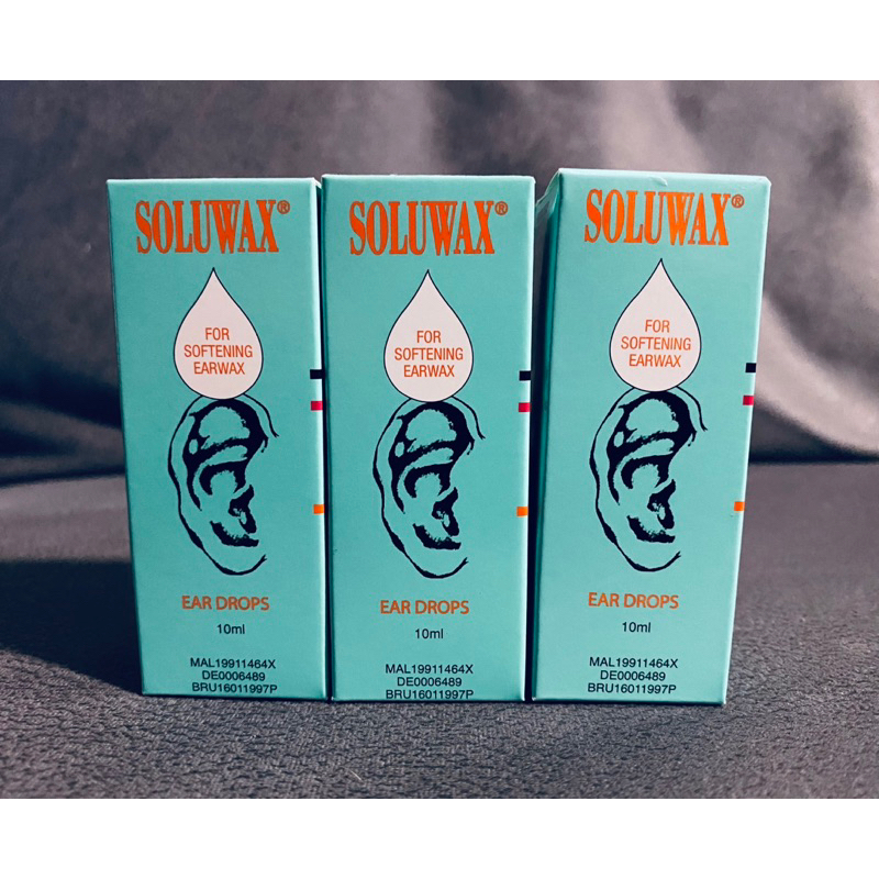SOLUWAX Ear Wax Drop 10ml | Shopee Malaysia