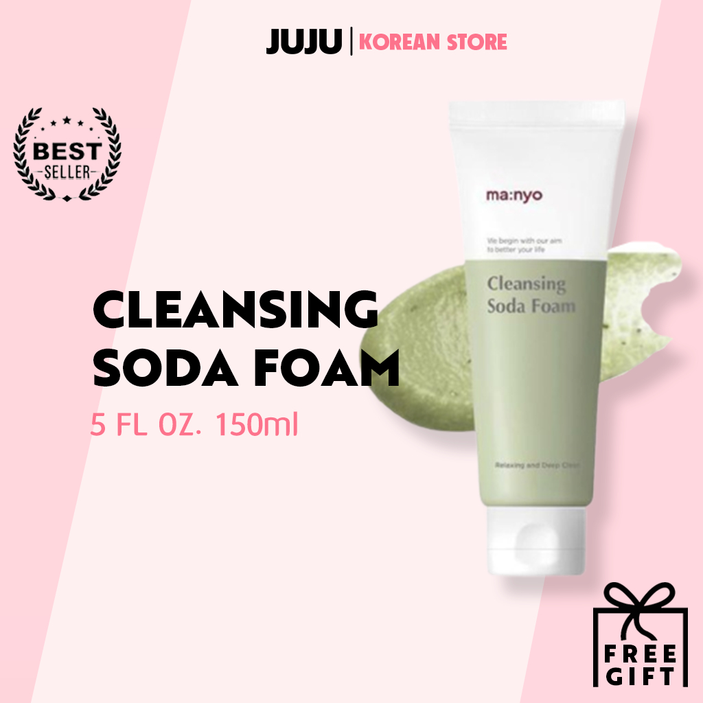 Manyo Factory / Deep Pore Cleansing Soda Foam / 150ml | Shopee Malaysia