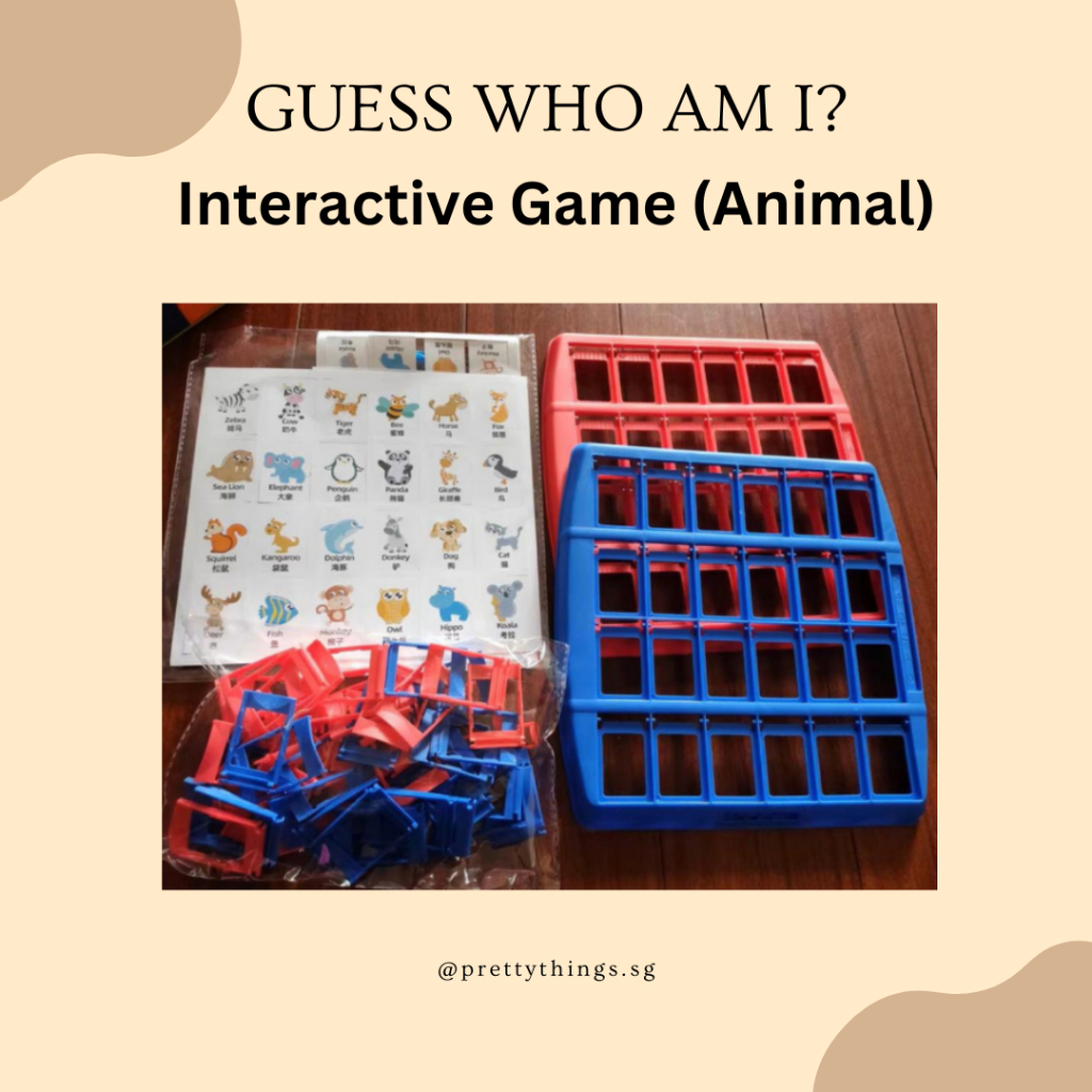 Guess Who Game (Animal) | Shopee Malaysia