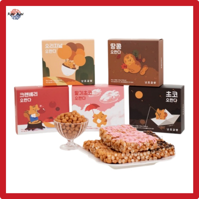 Oranda Snack Traditional Korean Sweets Homemade Oranda/5 Flavors ...