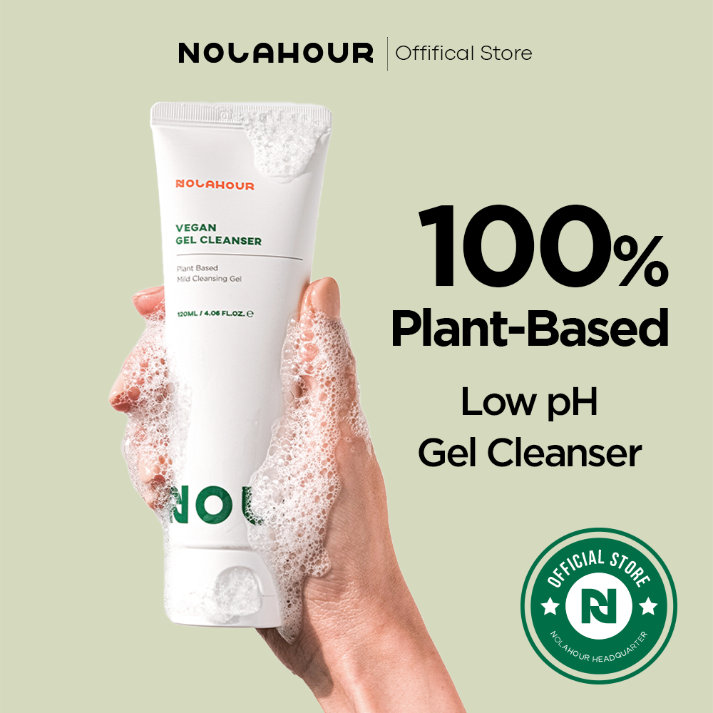 NOLAHOUR Vegan Gel Cleanser with Hypoallergenic Natural Surfactant for ...