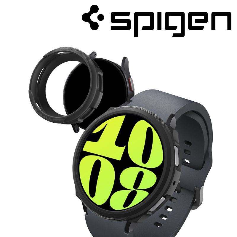 SPIGEN Galaxy Watch 6 Liquid Air Armor 40mm / 44mm Matte Black | Shopee ...