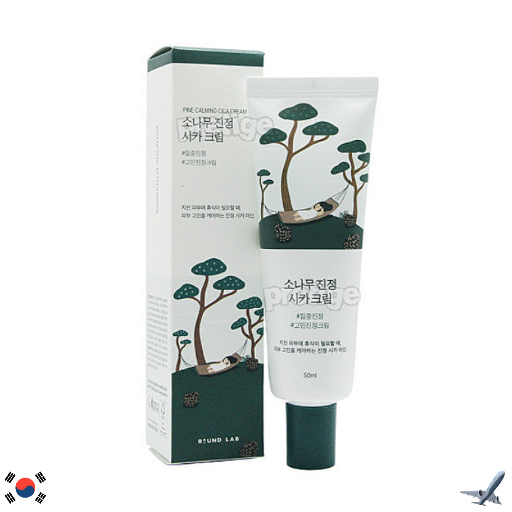 ROUND LAB Pine calming Cica cream 50ml | Shopee Malaysia