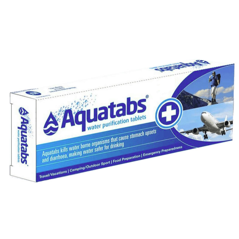 Aquatabs - Water Purification Tablet x 10 Tablets (8.5mg) Expiry: 2028 ...