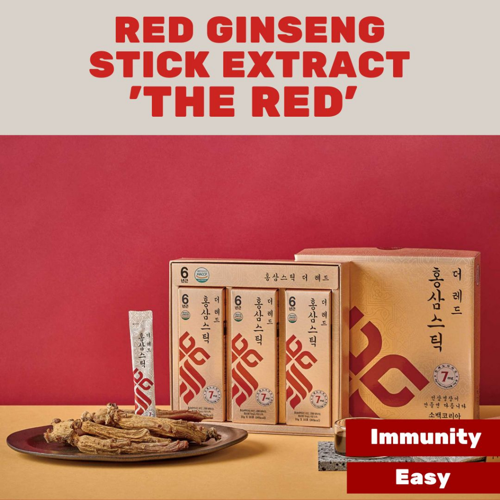 [Sobaek korea] Red ginseng Stick Extract 'The Red' 10g x 30EA, Premium ...