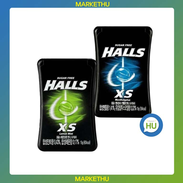 Halls Xs Sugar Free Candy 2 Types Mentholyptus, Lemon Mint 15g | Shopee Malaysia