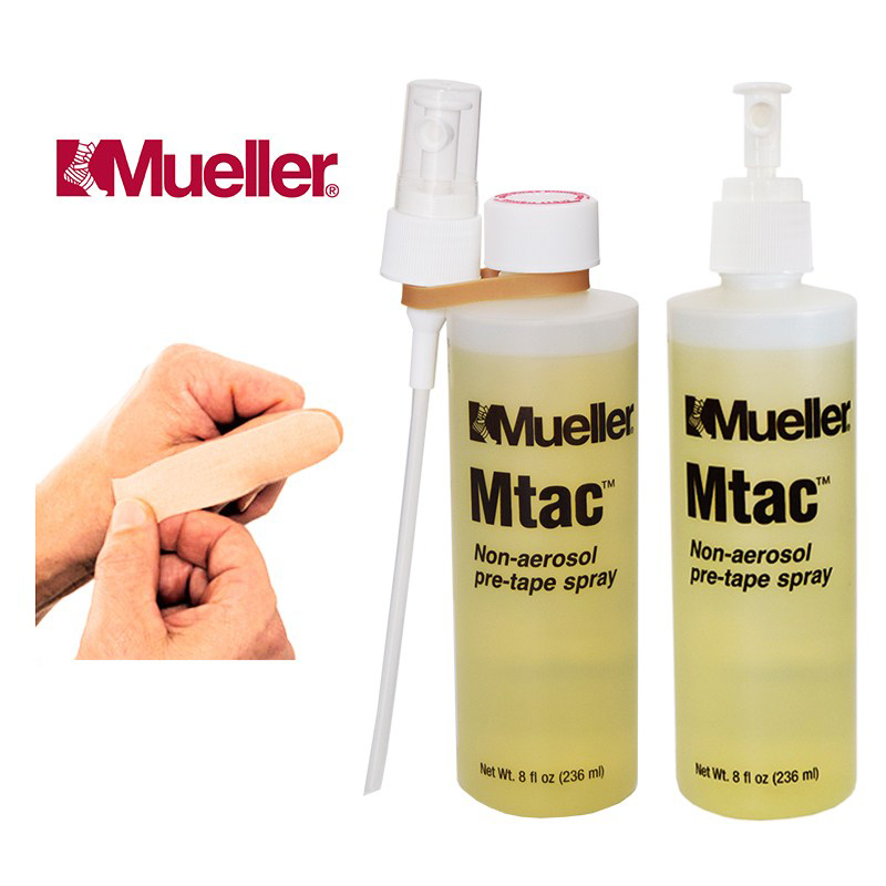 Mueller Mtac Pre-tape Spray Tape Adhesive Bowling Equipment (8oz ...