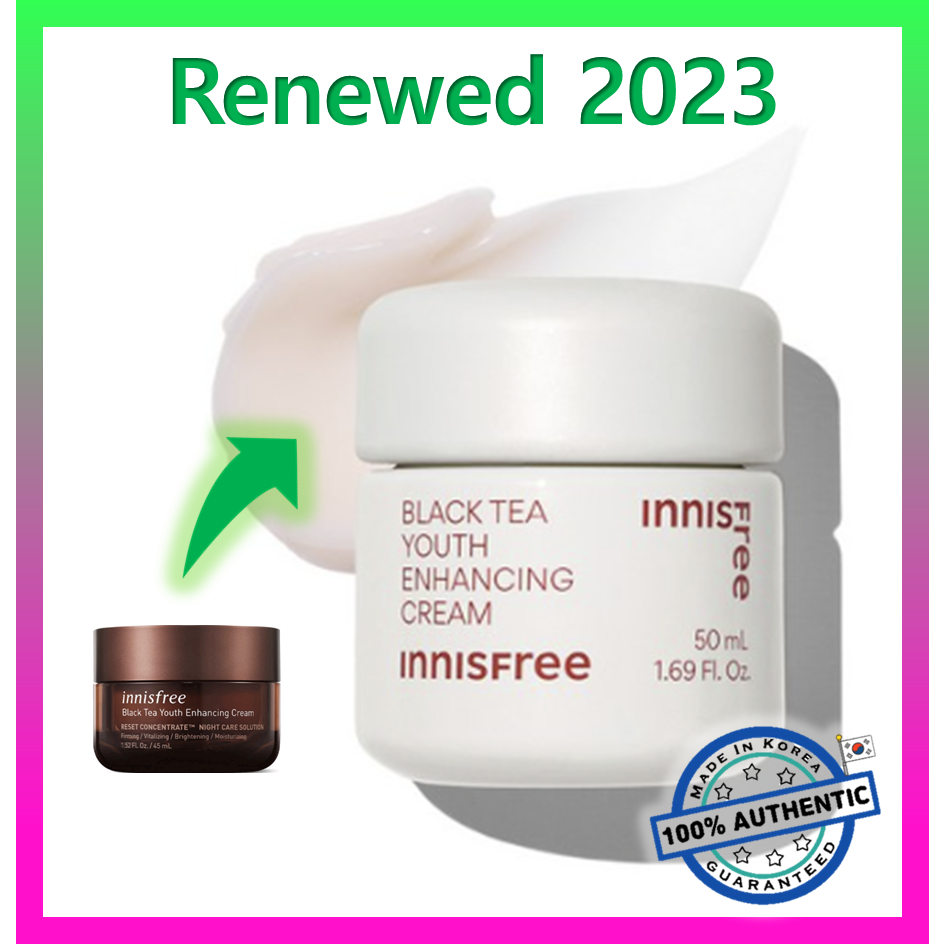innisfree Black Tea Youth Enhancing Cream 50ml (2023 AD) | Shopee Malaysia