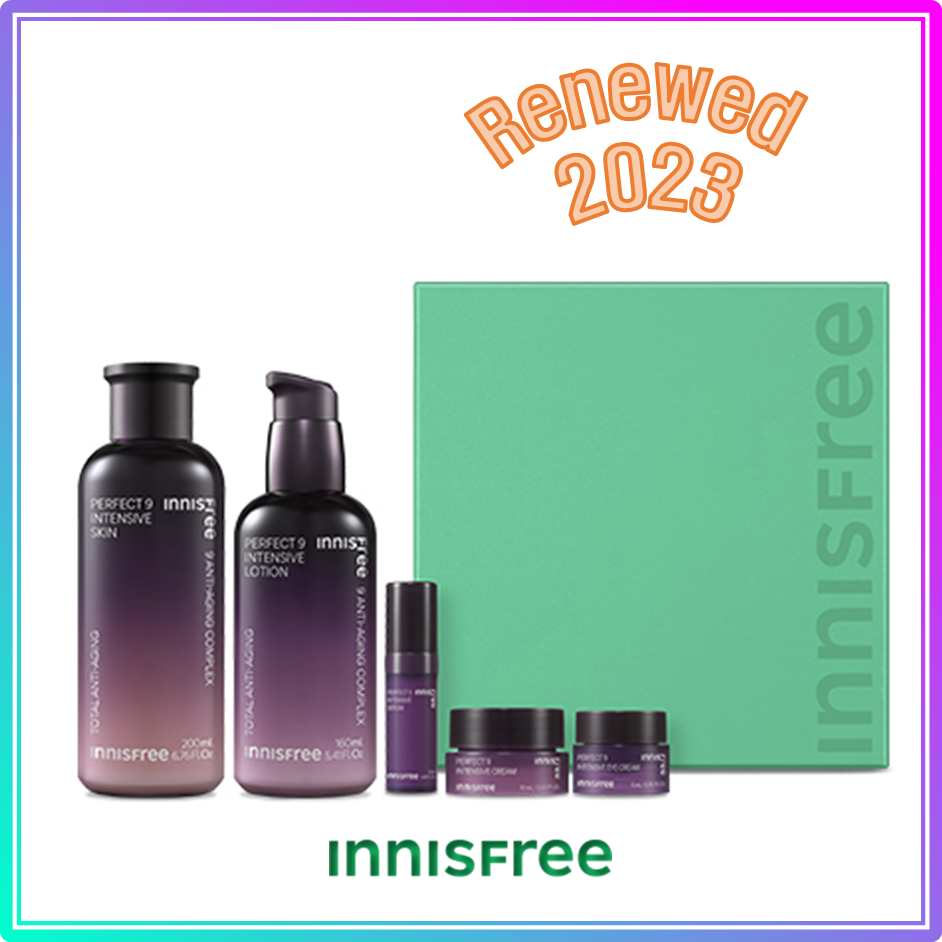 innisfree Perfect 9 Intensive Skincare SET (2023 AD) | Shopee Malaysia