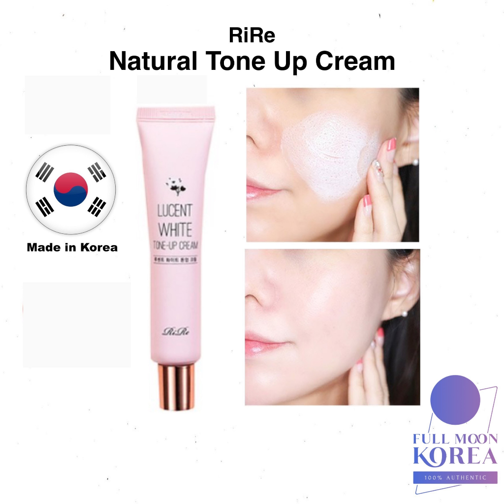 [RiRe] Lucent White Tone Up Cream 40ml/ Natural Tone up / Healthy Look ...