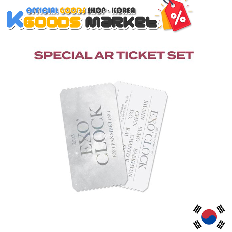 2023 EXO FANMEETING 'EXO' CLOCK' SPECIAL AR TICKET SET | Shopee Malaysia