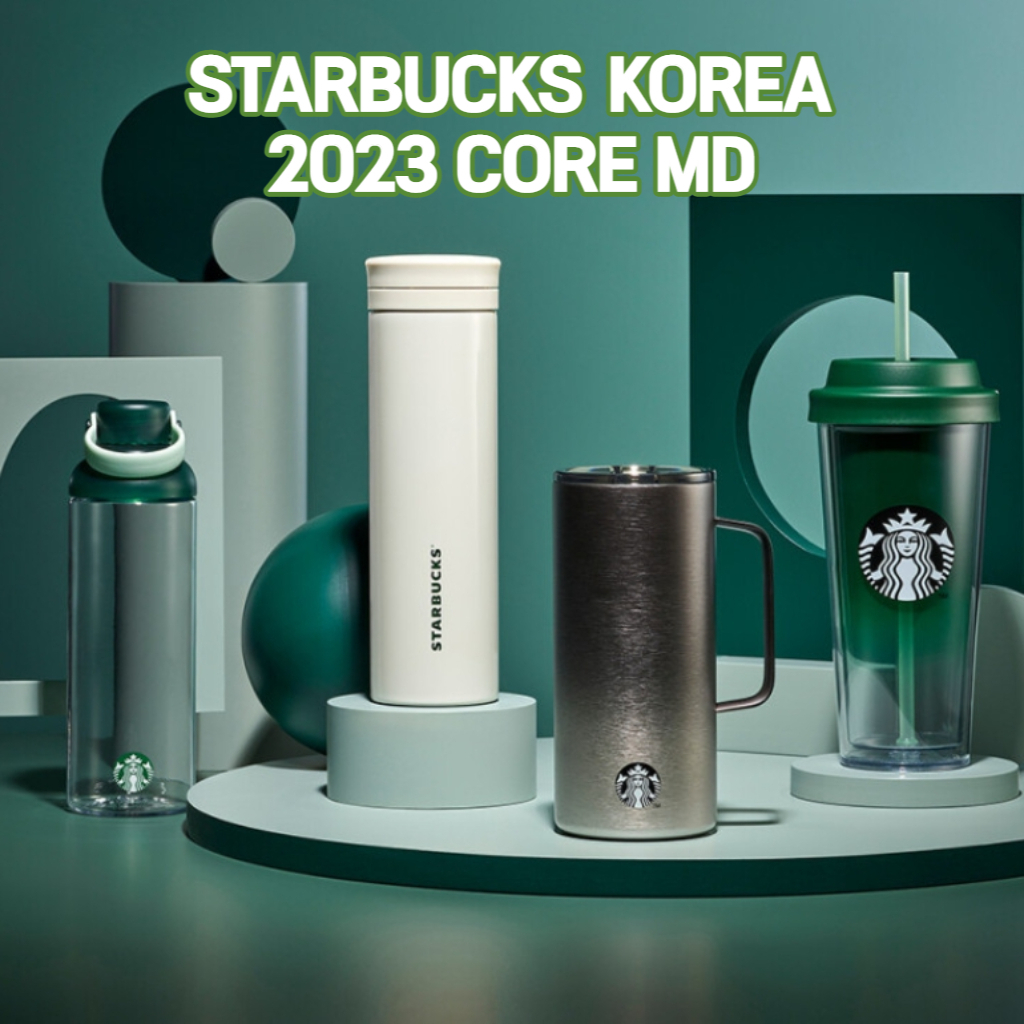 [Starbucks Korea] New 2023 Core MD Series / Black Tank Tumbler 503ml / Green Siren Arctic Cold ...