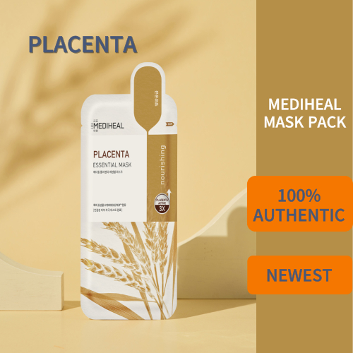 [MEDIHEAL] 2024 NEW PLACENTA Essential Mask | Face Mask Sheet ...