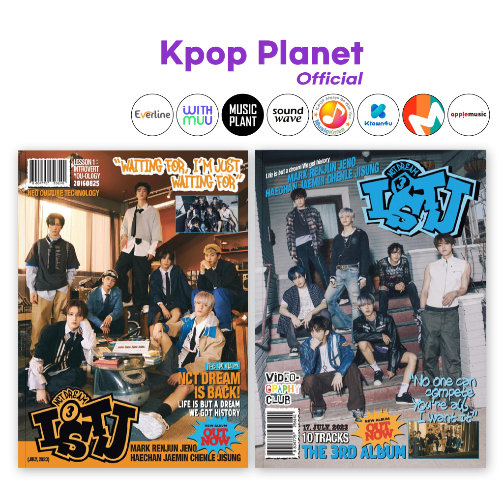 [Store POB] NCT DREAM - 3rd Full Album [ ISTJ ] Photobook ver. | Shopee ...