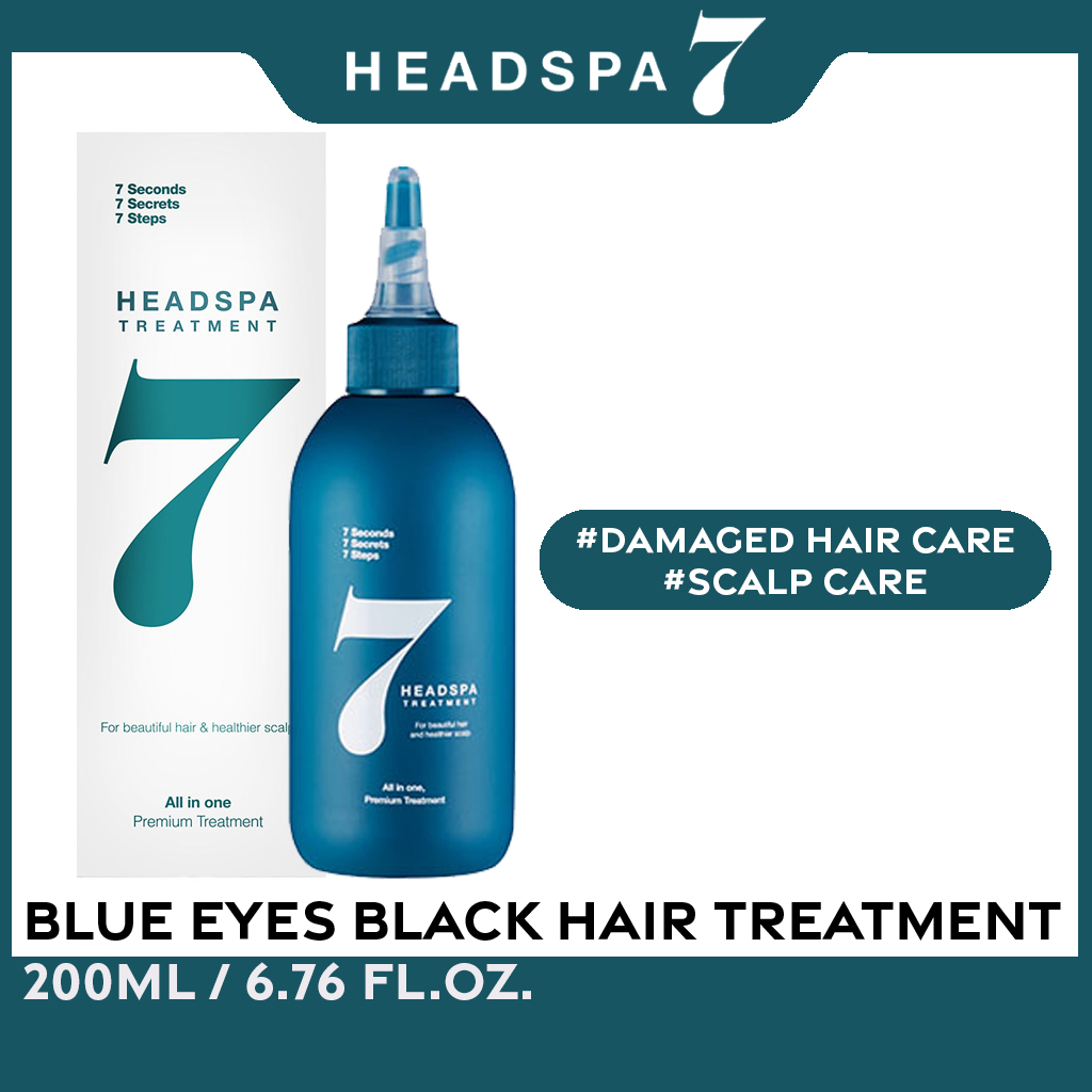 [Headspa 7] Blue eye Black Hair Pack Treatment 200ml | Shopee Malaysia