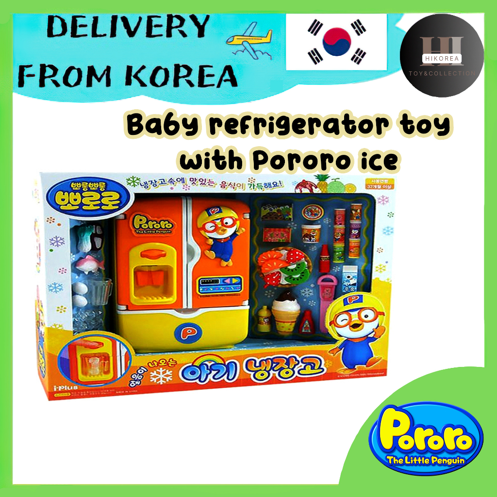 Pororo Toy Baby refrigerator Toy with Pororo ice Korea Pororo Popular ...