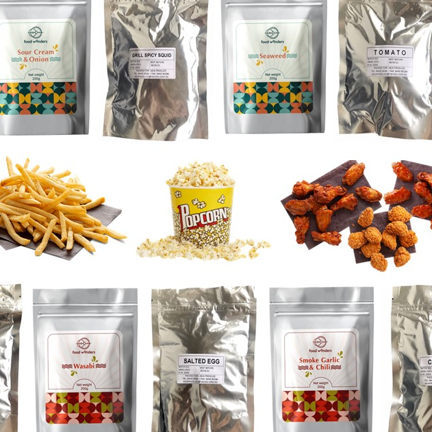 Seaweed Shaker Fries, Wings, Seasoning Powder: Sour Cream Mala Salted ...