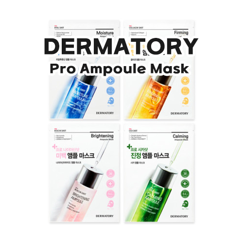 [DERMATORY] Pro Ampoule Sheet Mask (Moisture Firming Bringhtening ...