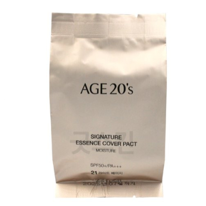 [AGE 20's] Signature Essence Cover Fact Moisture 14g (refill) SPF50+/PA ...