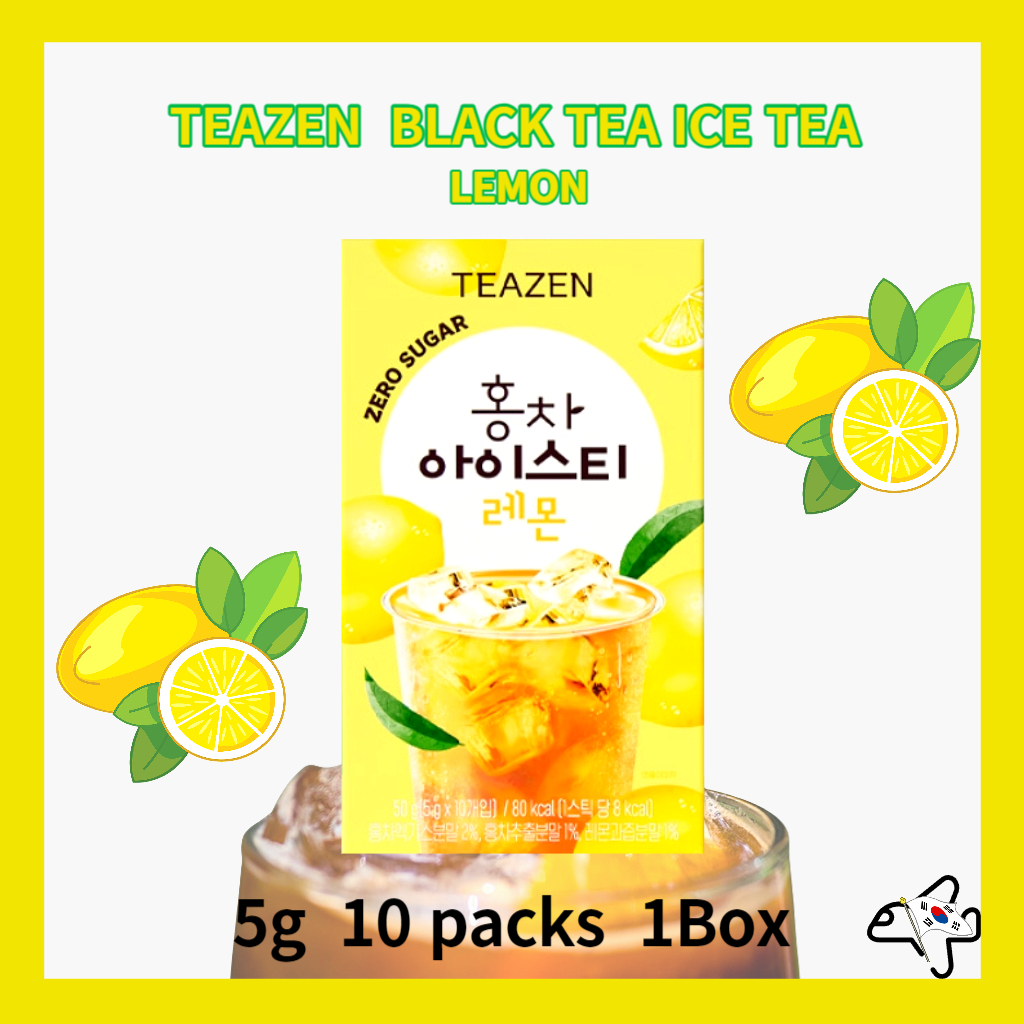 TEAZEN ICE TEA BLACK TEA ZERO SUGAR LEMON PEACH GRAPEFRUIT/TEAZEN BLACK ...