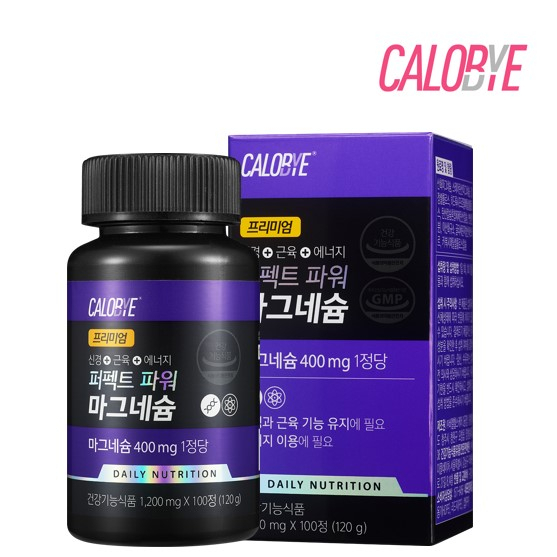 [CALOBYE] Perfect Power Magnesium (100 days for family, 400mg, MG ...
