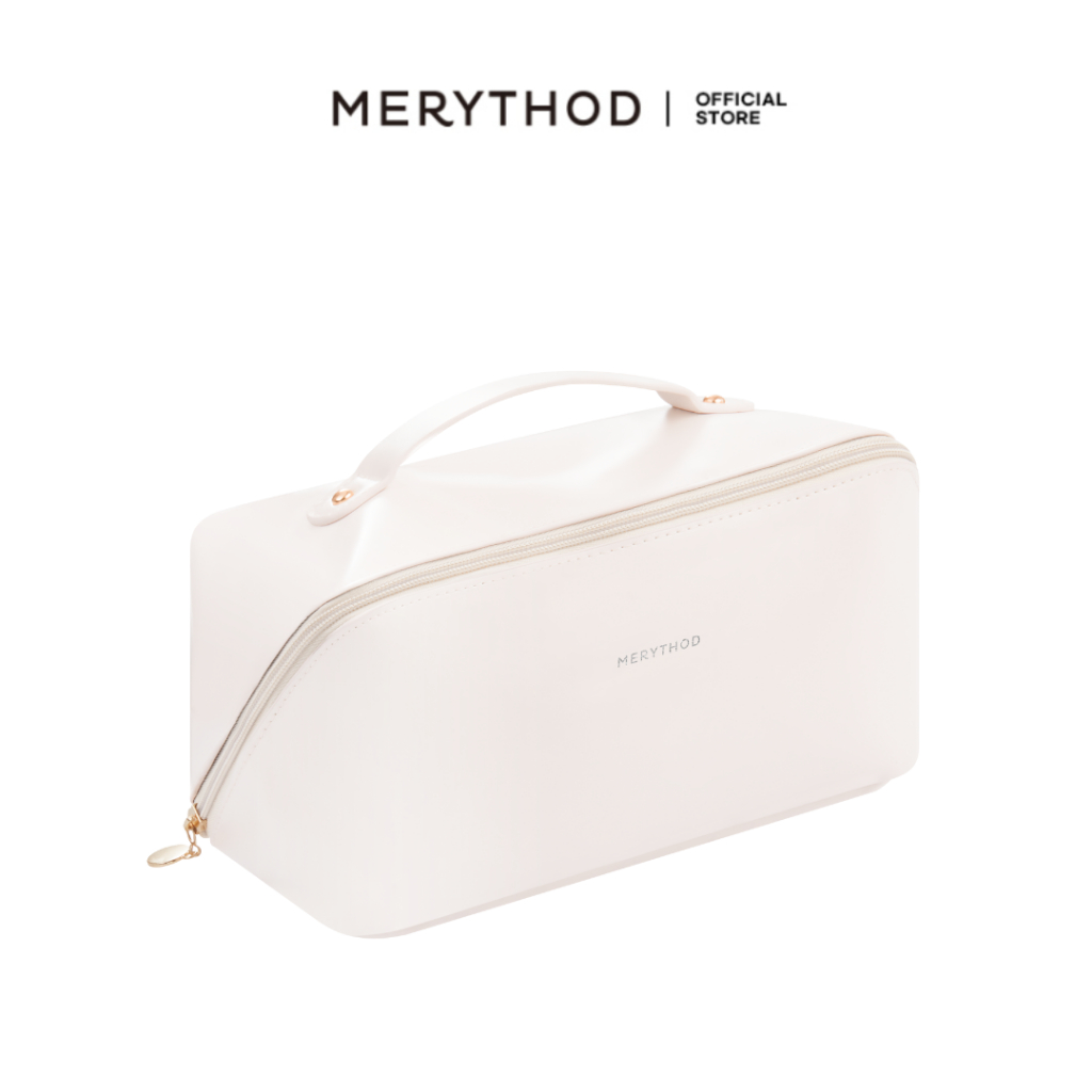[MERYTHOD] MAKEUP BIG POUCH (2 Colors) | Shopee Malaysia