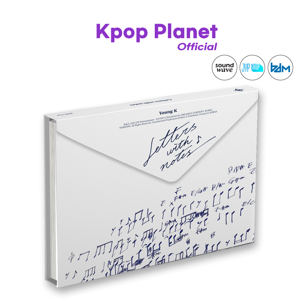 Young K (DAY6) - 1st Full Album [ Letters with notes ] | Shopee Malaysia