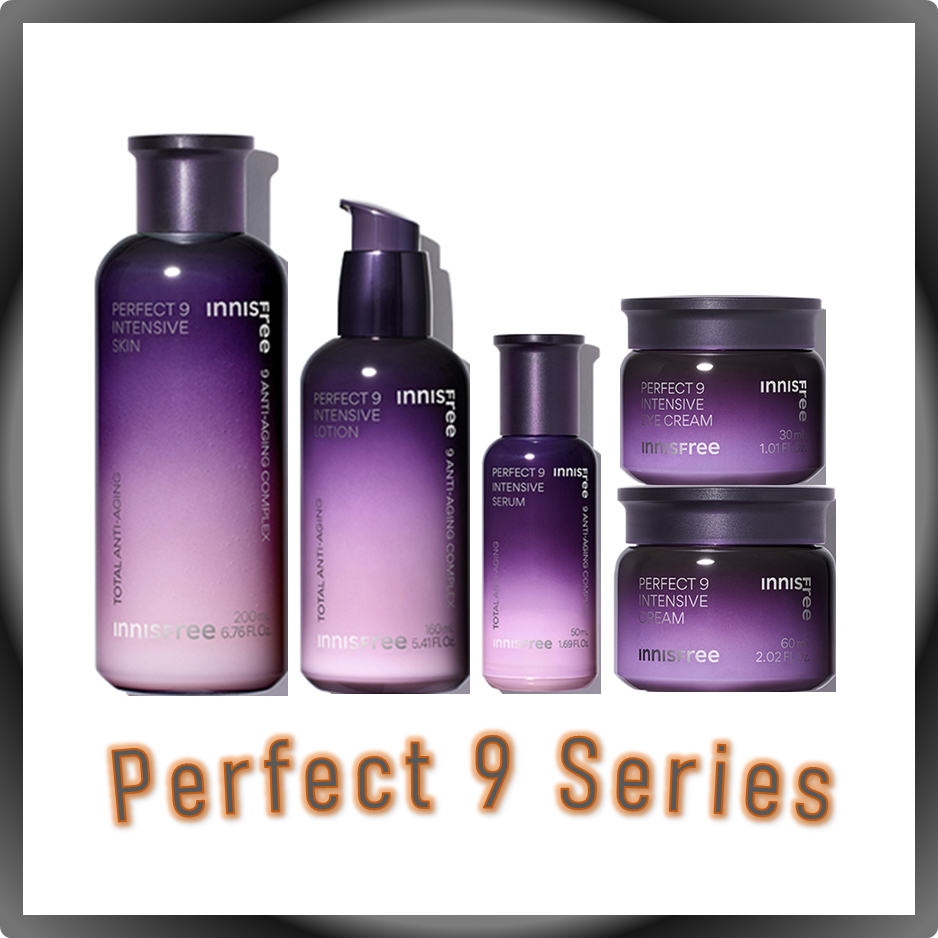 innisfree Perfect 9 Intensive Skincare ( Skin, Lotion, Serum, Cream ...